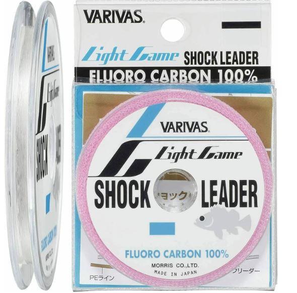 Varivas Light Game Shock Leader Fluoro Carbon 100% – tackleaddiction.com.au