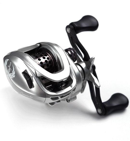 SEASIR Commando Carbon BFS Bait Caster Reel – tackleaddiction.com.au