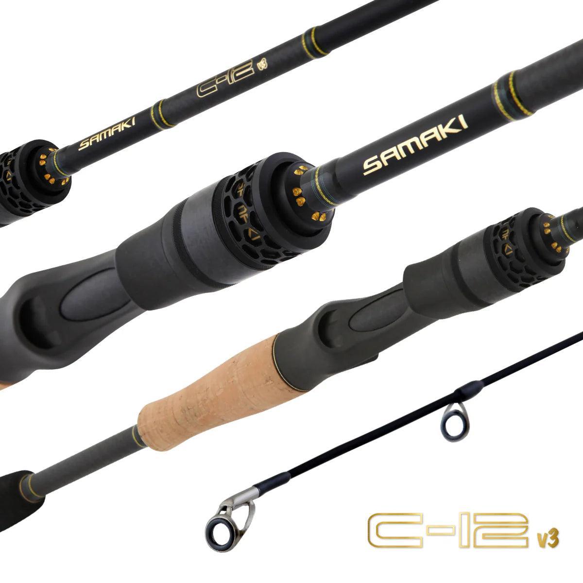 SAMAKI C-12 V3 Spinning Rod – tackleaddiction.com.au