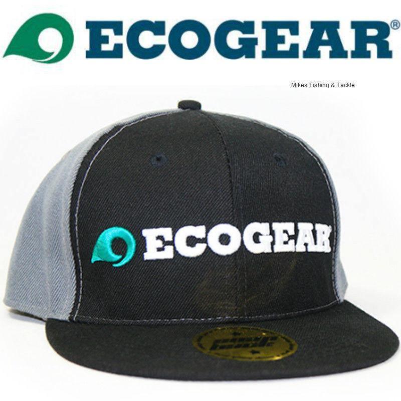 Ecogear Snap Back Flat Cap / Hat – tackleaddiction.com.au